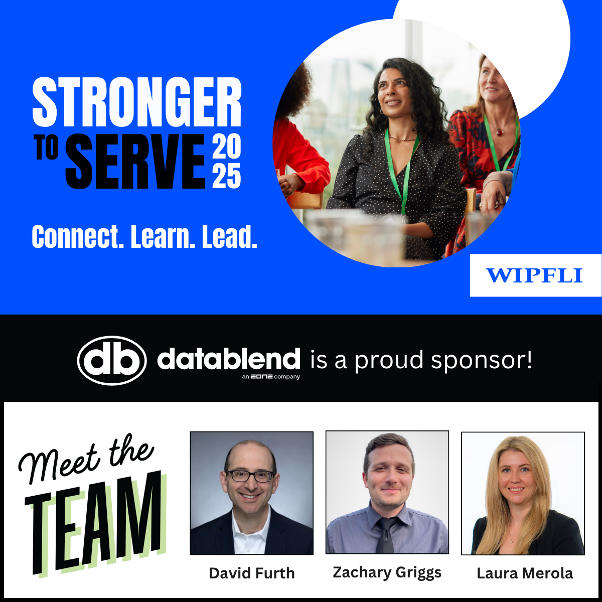 DataBlend Sponsors Stronger to Serve Conference