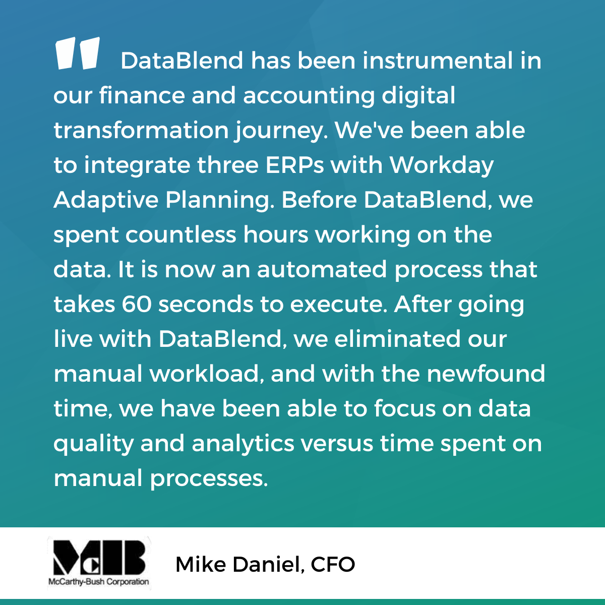 DataBlend - iPaaS - Integration Platform as a Service