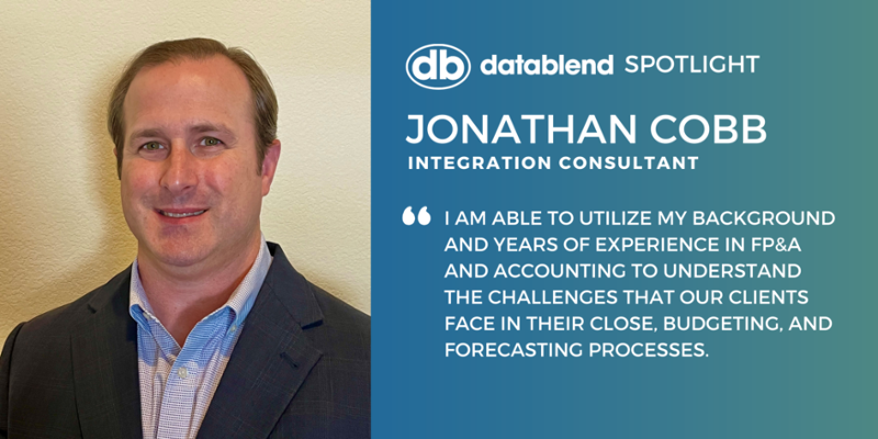 DataBlend Spotlight: Have you met Jonathan Cobb yet? He's helping ...