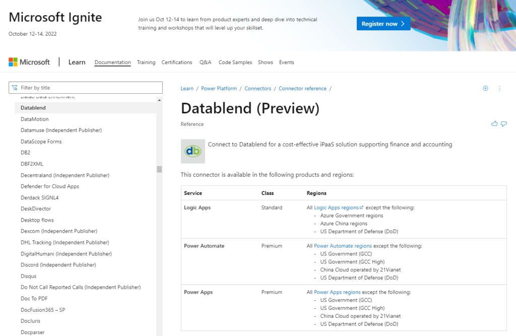 DataBlend Announces Integration of its Finance-Focused iPaaS Solution on Microsoft’s Power ...